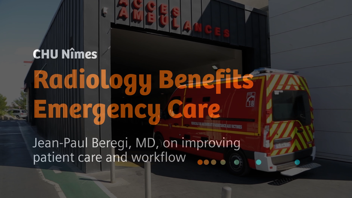 How radiology benefits emergency care