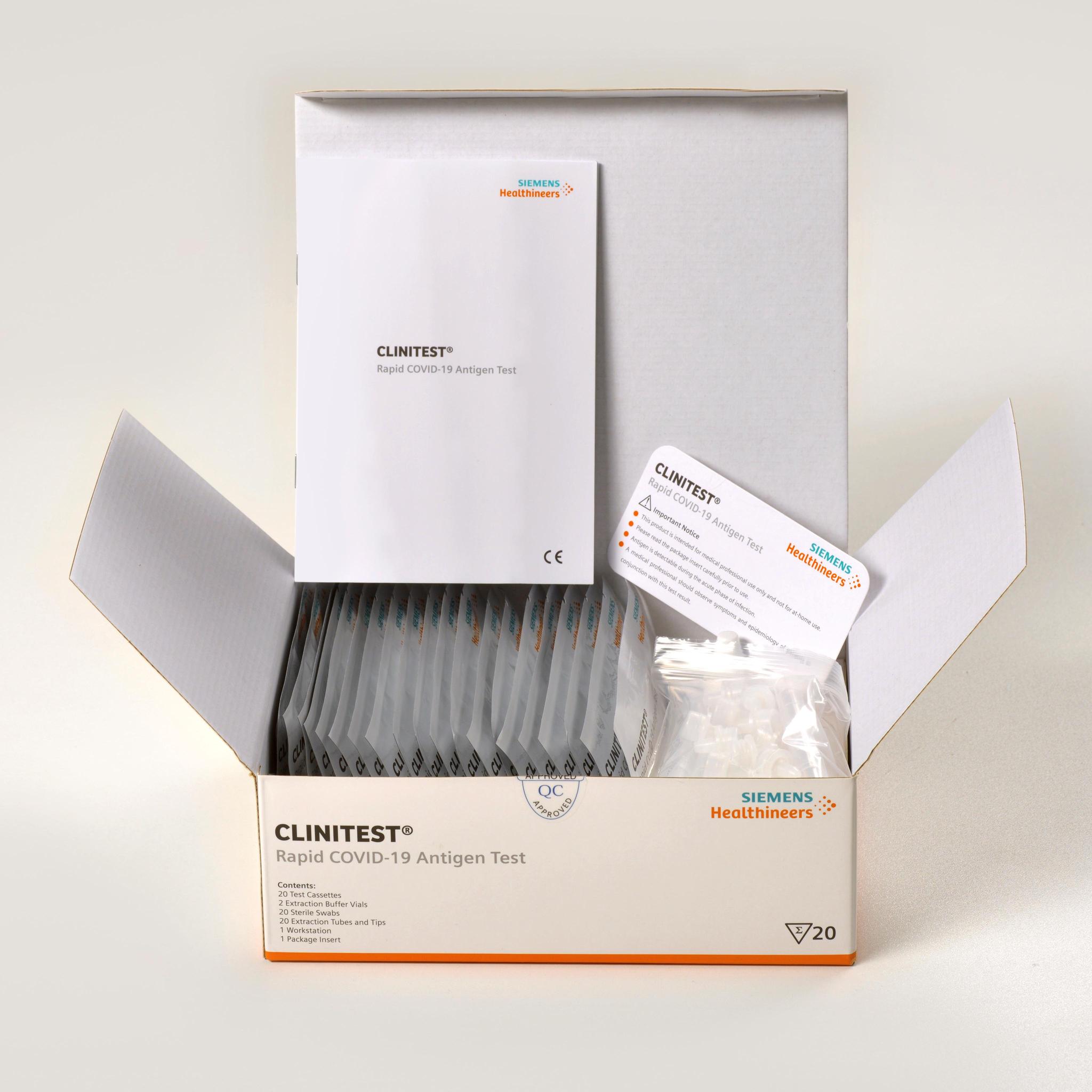 COVID-19 Antigen Self-Test from Siemens Healthineers receives special ...
