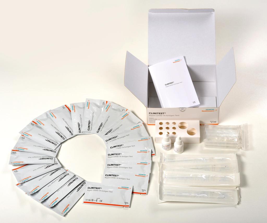 COVID-19 Antigen Self-Test from Siemens Healthineers receives special ...